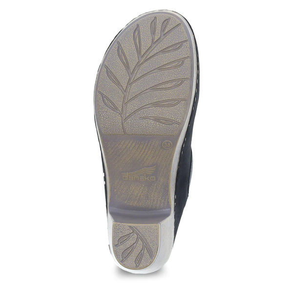 Women's Dansko | Sammy Stylish Heeled Mule Clog | Black - FLCrooks.com