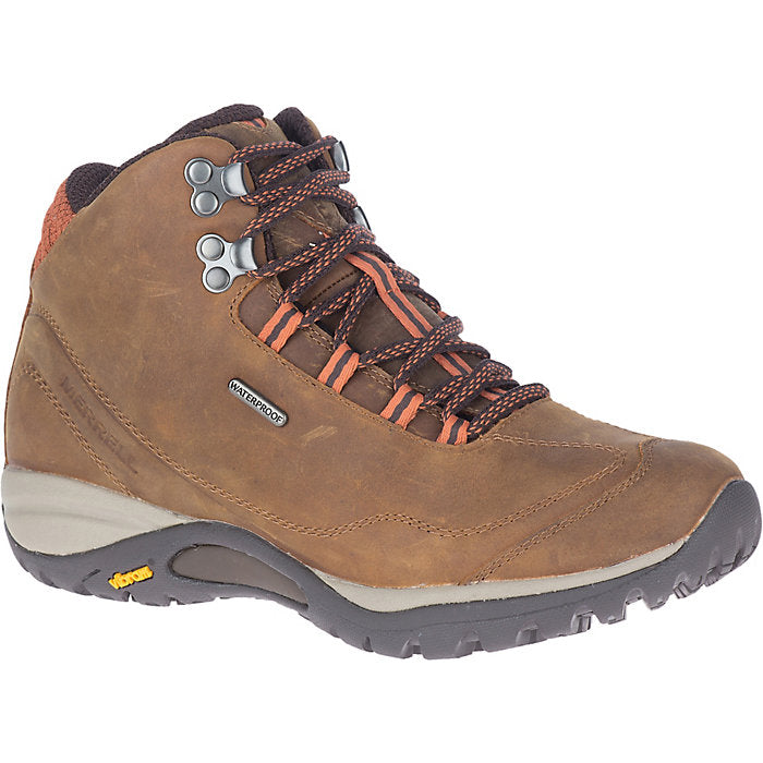 Women's Merrell | Siren Traveller 3 Mid WP Leather Trail Boot | Tan ...